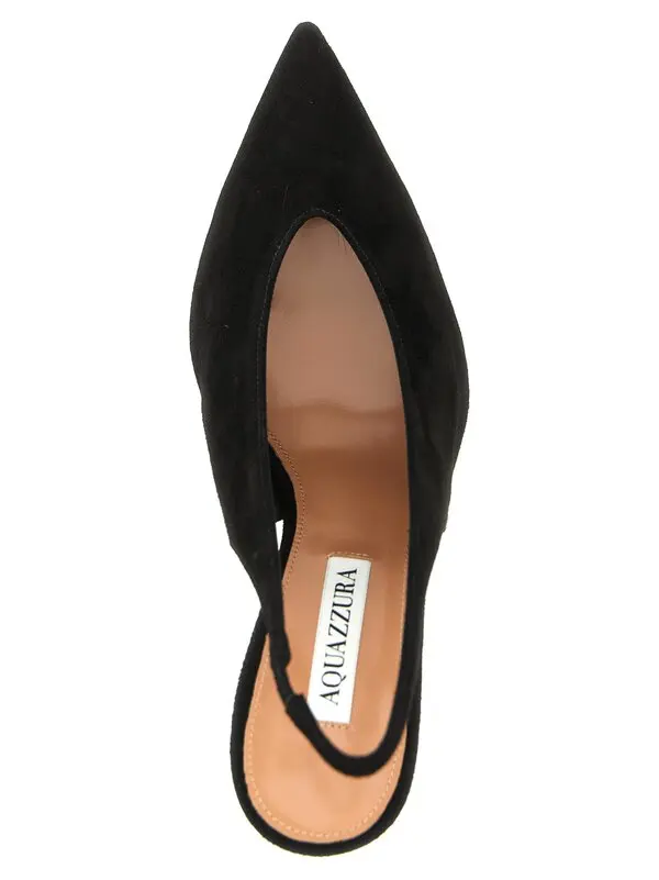 AQUAZZURA Voltaire Slingback Pumps - Black