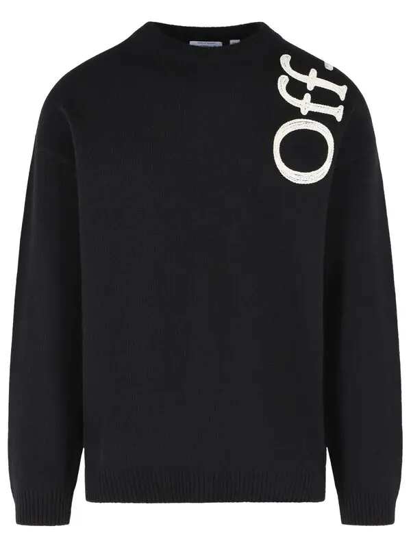 Off-White Wool Blend Sweater