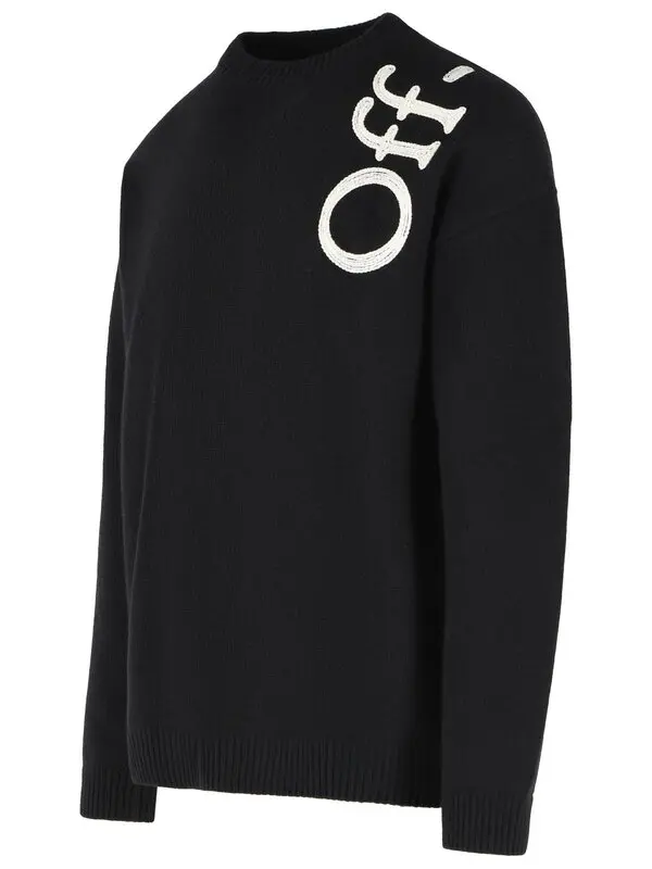 Off-White Wool Blend Sweater