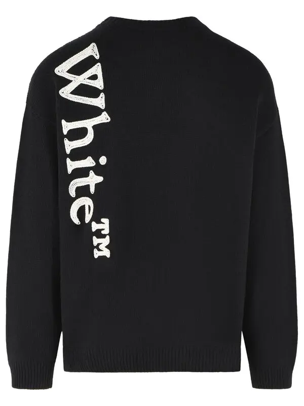 Off-White Wool Blend Sweater
