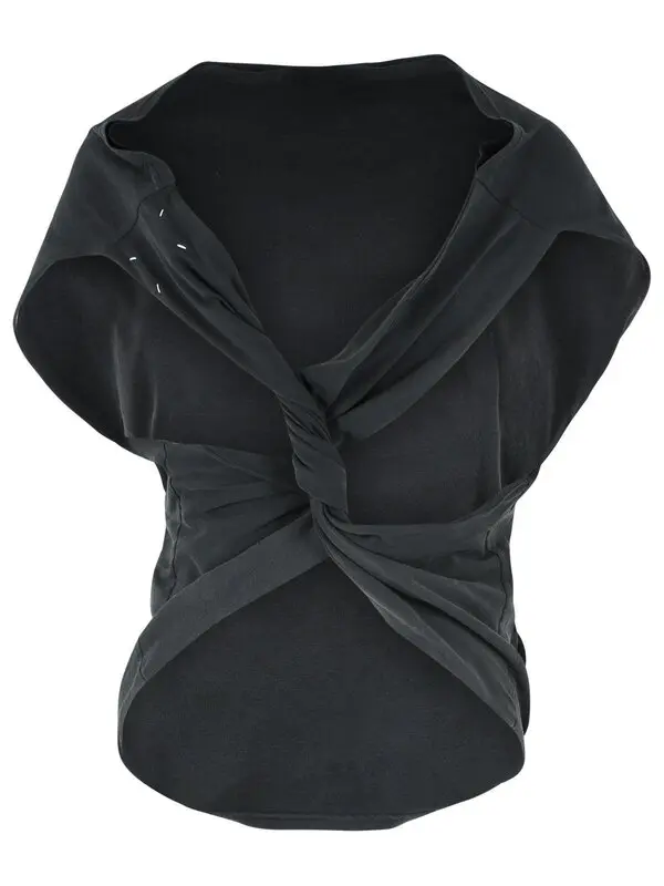 MAISON MARGIELA Twisted Cotton T-shirt
