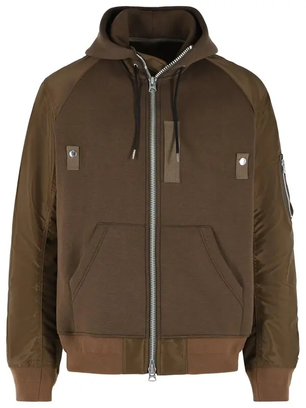 Sacai Cotton Blend Sweatshirt