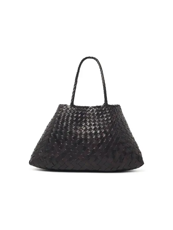 Dragon Diffusion Santa Croce Big' Dark Leather Bag