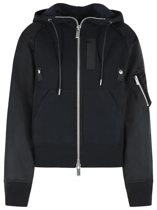 Sacai Cotton Blend Sweatshirt