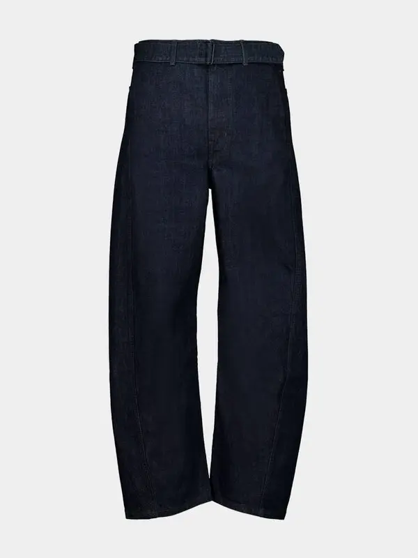LEMAIRE Twisted Belted Denim Trousers