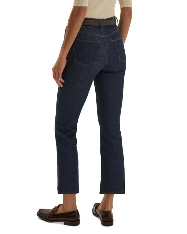 FAVORITE DAUGHTER The Erin High Rise Cropped Bootcut Jeans
