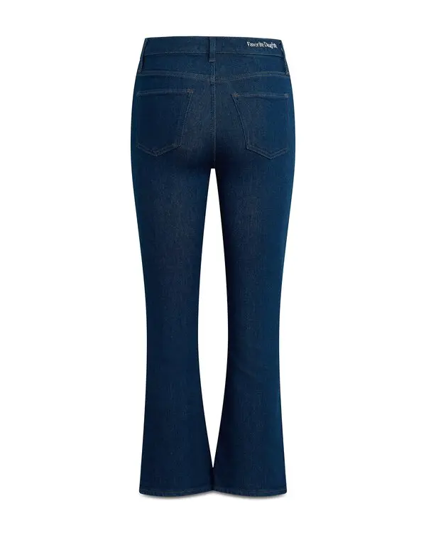 FAVORITE DAUGHTER The Erin High Rise Cropped Bootcut Jeans
