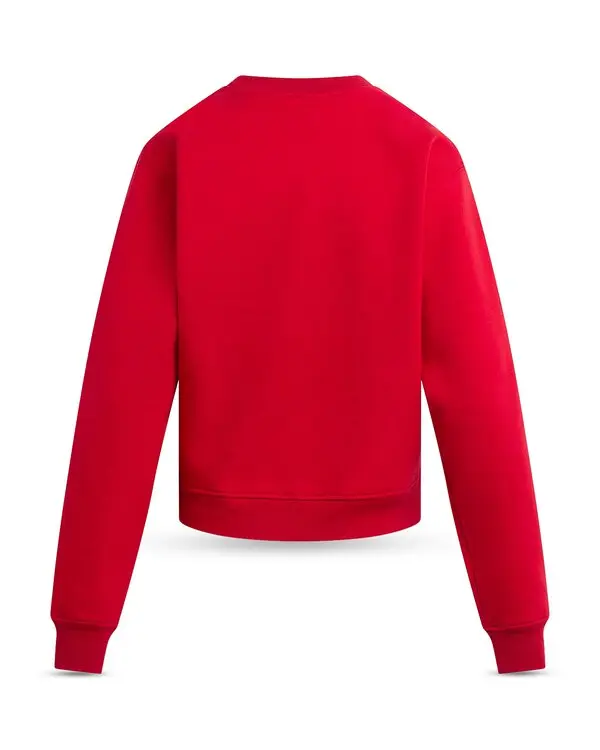 FAVORITE DAUGHTER Embroidered Heart Sweatshirt