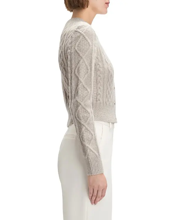 FAVORITE DAUGHTER The Eleanor Cable Knit Cardigan Sweater