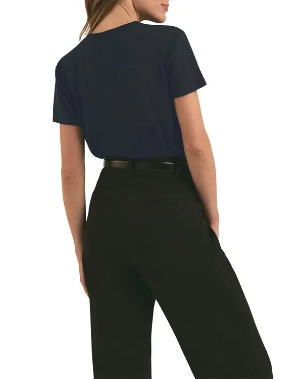 FAVORITE DAUGHTER The Cropped Collegiate Graphic Tee