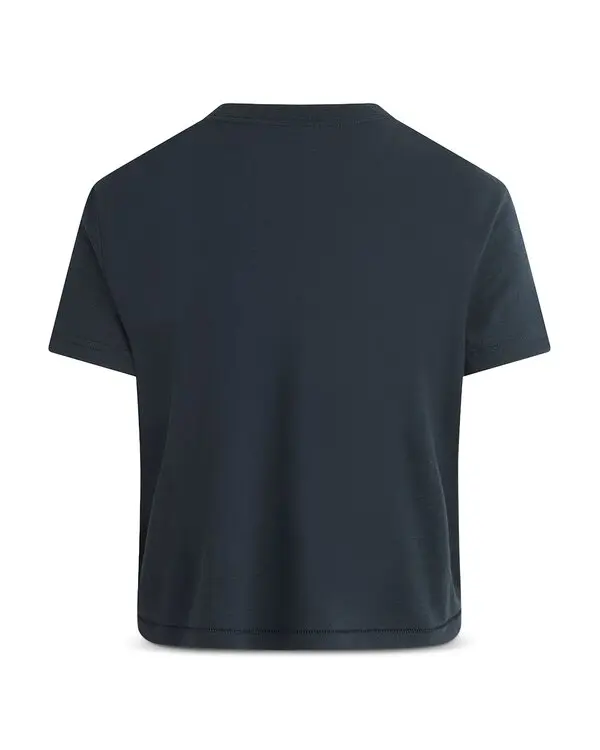 FAVORITE DAUGHTER The Cropped Collegiate Graphic Tee