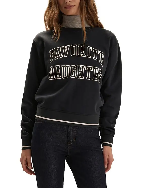 FAVORITE DAUGHTER The Collegiate Sport Logo Sweatshirt