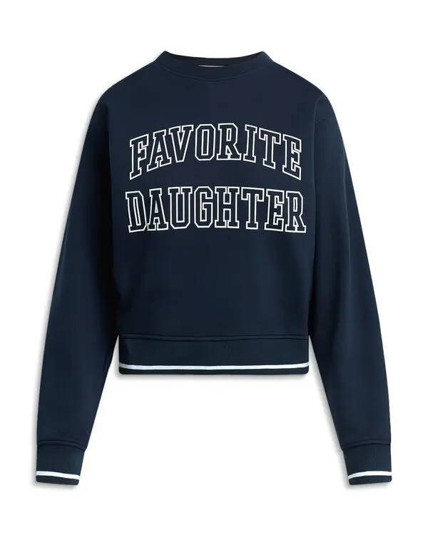 FAVORITE DAUGHTER The Collegiate Sport Logo Sweatshirt