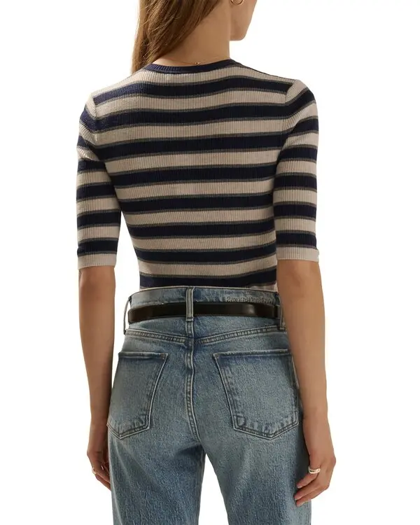 FAVORITE DAUGHTER The Amelia Wool Long Sleeve Tee