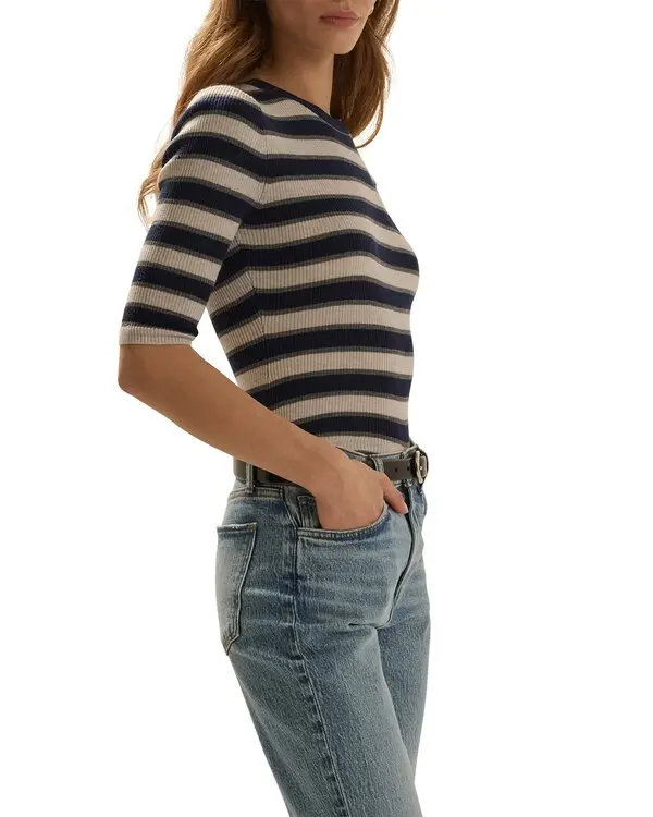 FAVORITE DAUGHTER The Amelia Wool Long Sleeve Tee