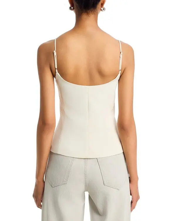 Aqua A Line Cami Top - Ivory