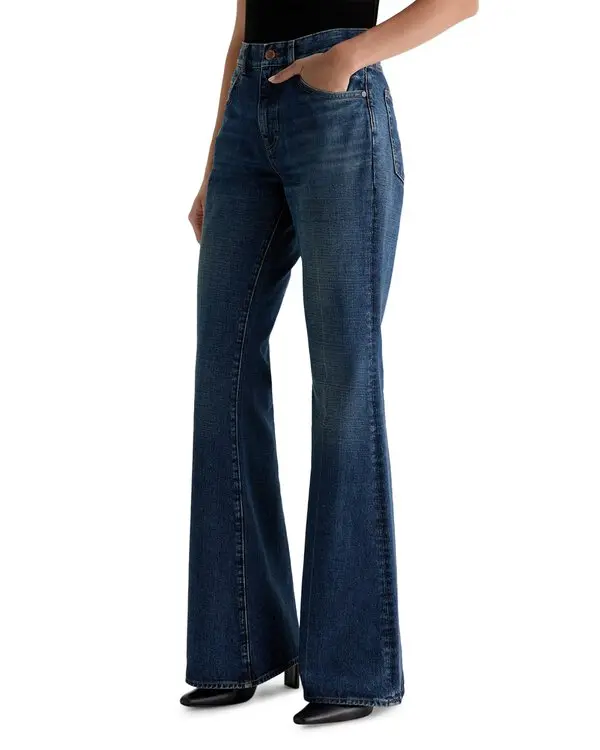 Ag Georgia Mid Rise Flare Jeans