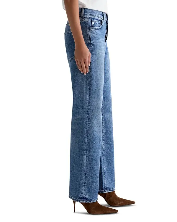 Ag Bille High Rise Straight Jeans