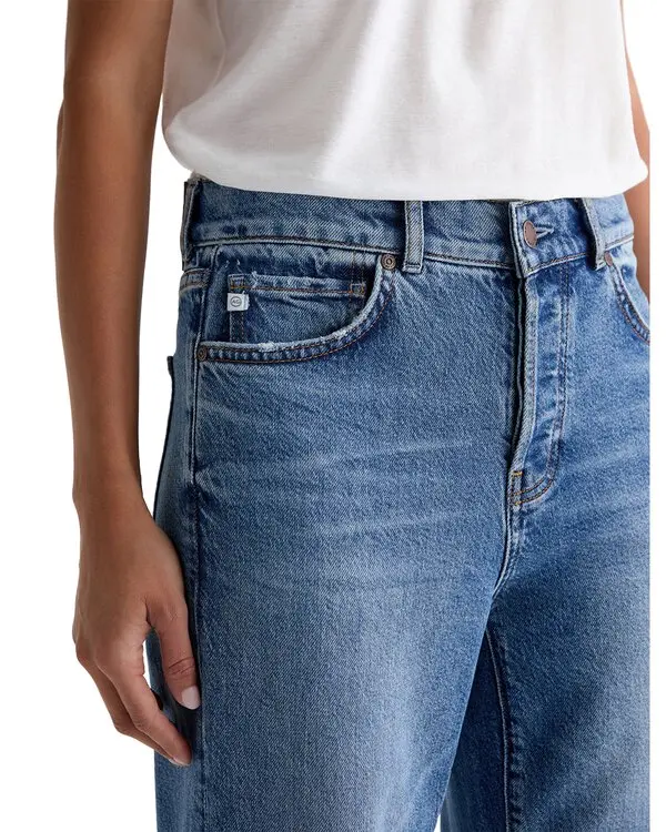 Ag Bille High Rise Straight Jeans