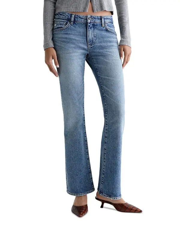 Ag Angel Low Rise Bootcut Jeans In 18 - Years Vamp