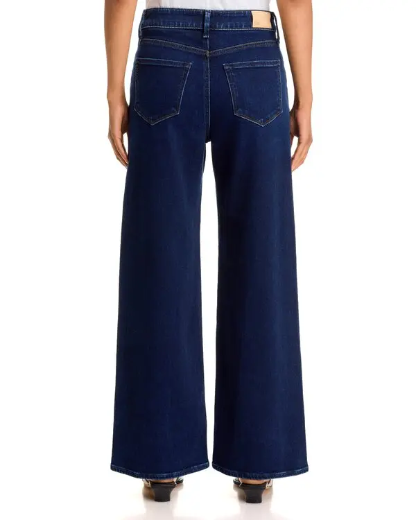 Paige Anessa High Rise Wide Leg Jeans