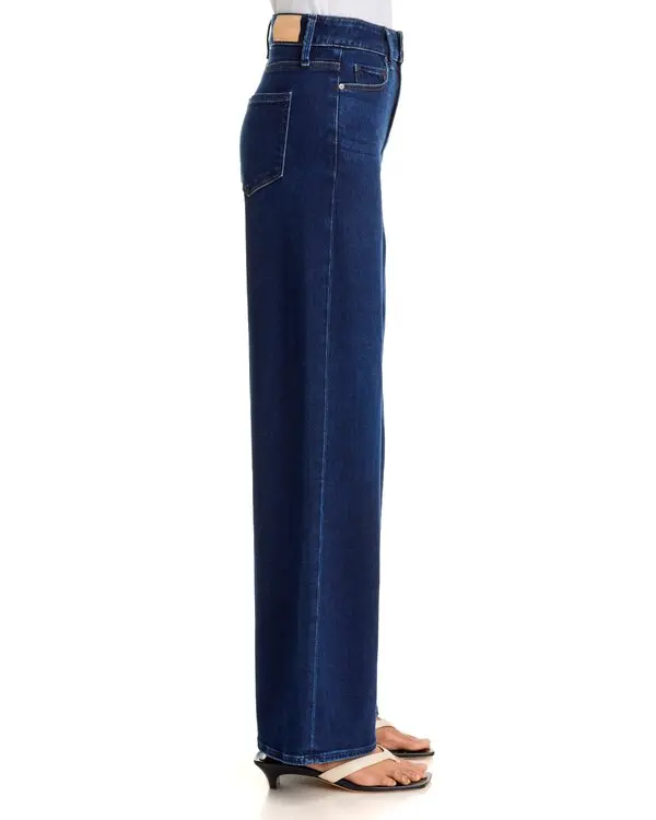 Paige Anessa High Rise Wide Leg Jeans