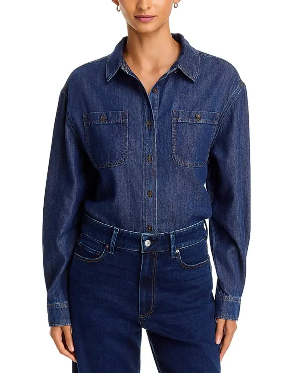 Paige Arden Relaxed Denim Shirt