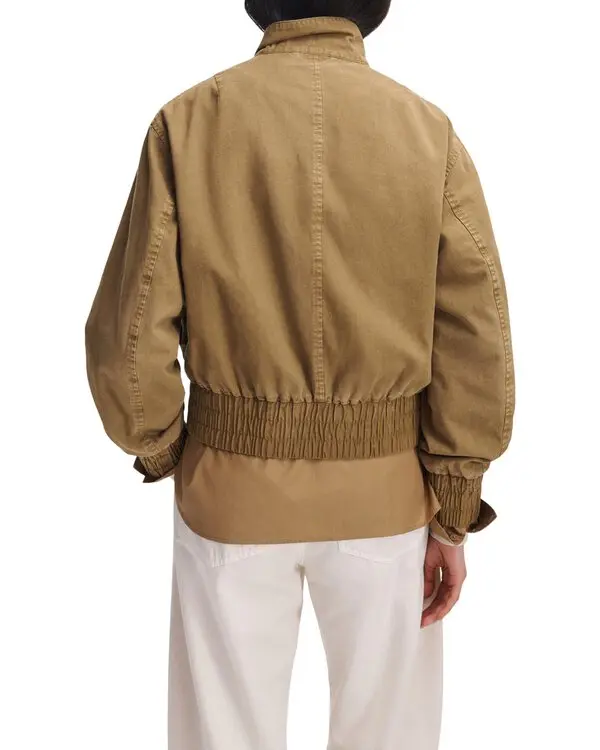 Rag & Bone Eliza Canvas Bomber Jacket