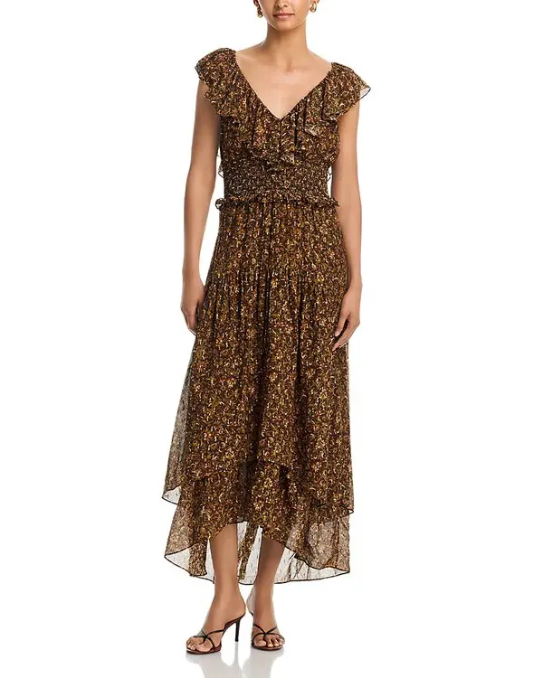 Paige Kiana Silk Blend Dress
