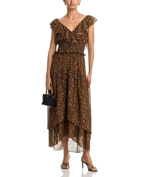 Paige Kiana Silk Blend Dress