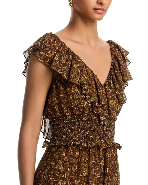 Paige Kiana Silk Blend Dress