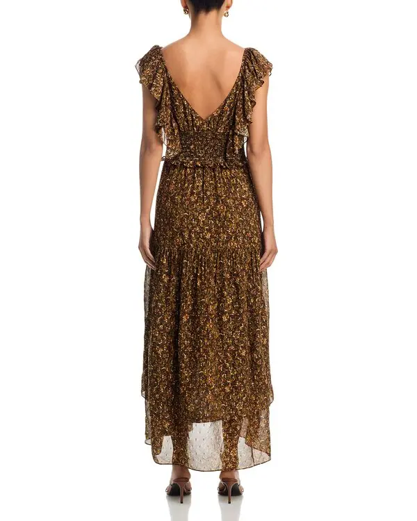 Paige Kiana Silk Blend Dress