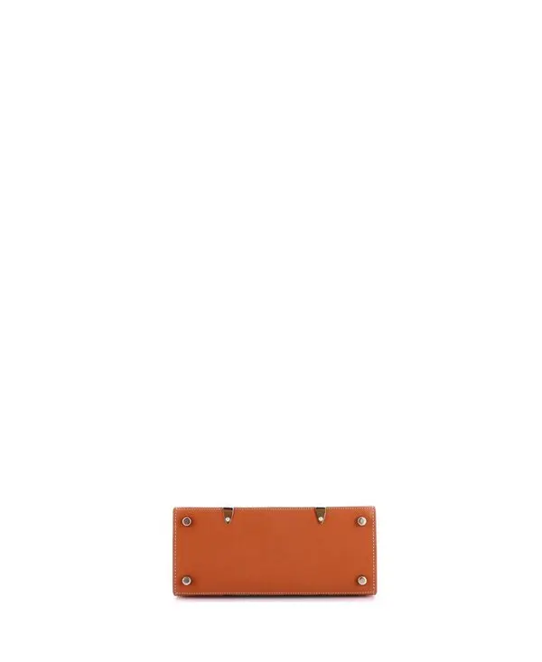 Goyard Structured Saigon Top Handle Bag Coated Canvas With Leather - Brown