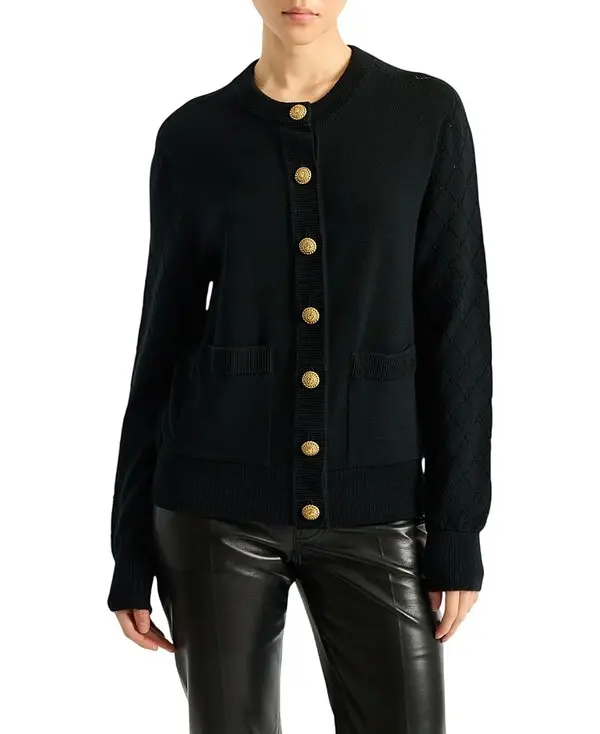 Balmain Knit Cardigan With Button Detail