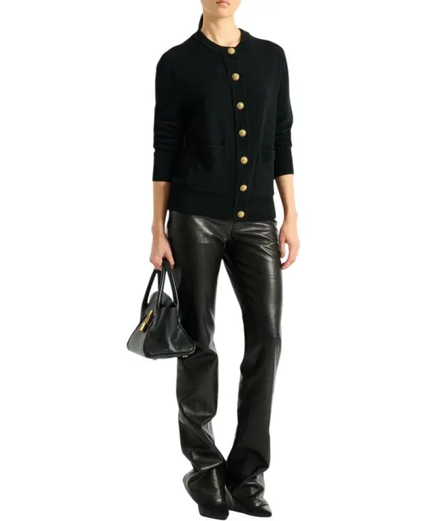 Balmain Knit Cardigan With Button Detail
