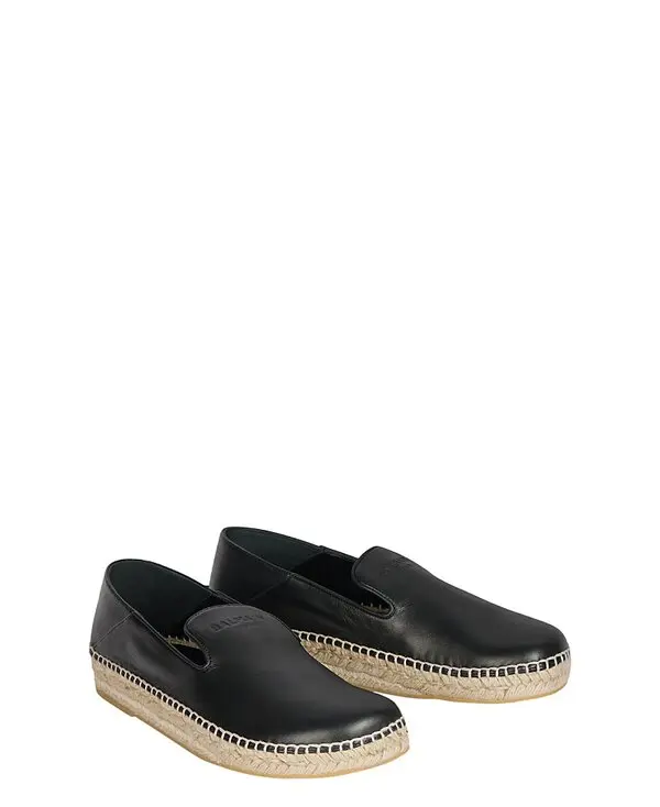Balmain Leather Espadrilles