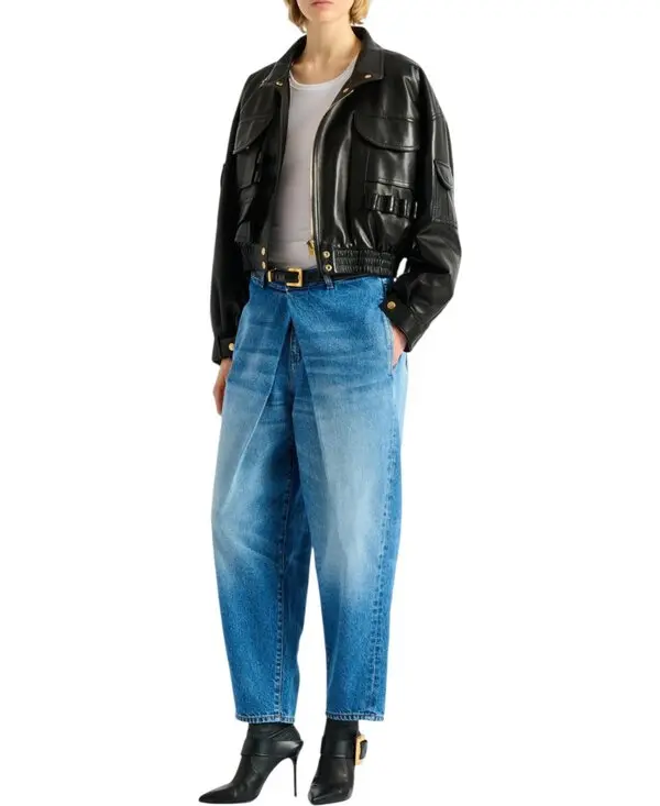 Balmain Barrel-leg Jeans