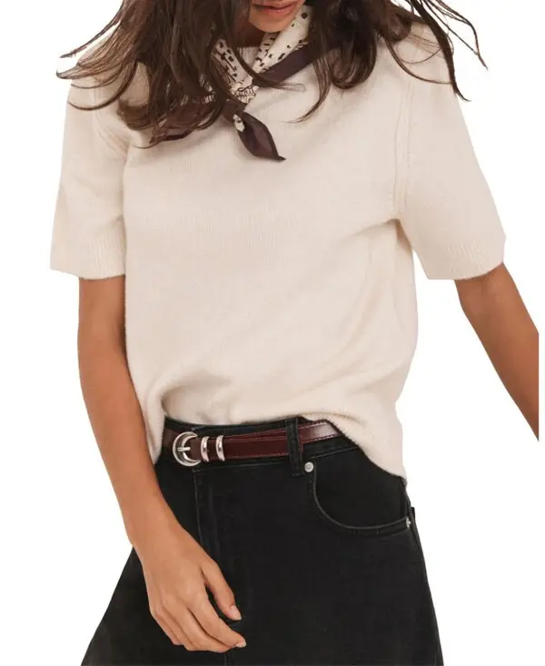Mint Velvet Fitted Knit Tee