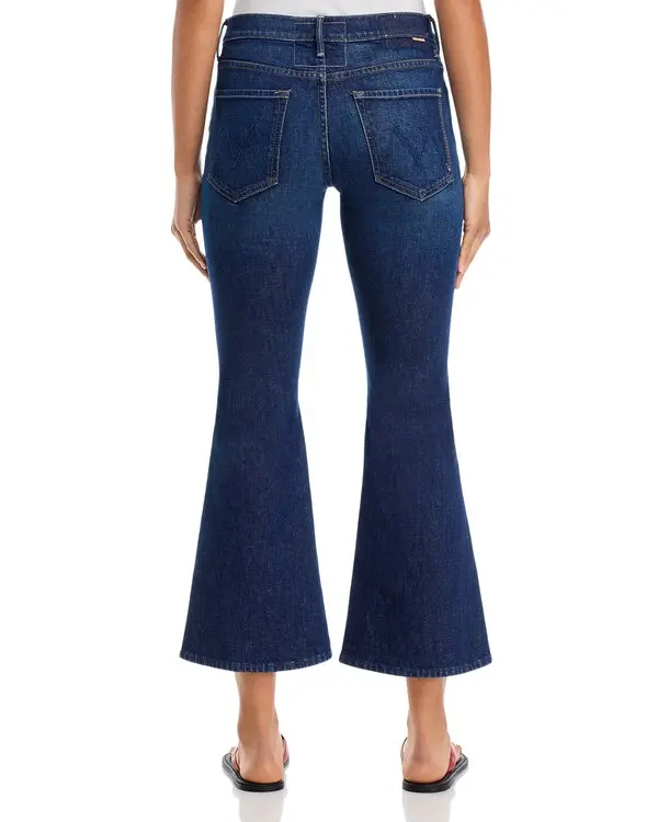 MOTHER Lil Weekender Mid Rise Flared Jeans