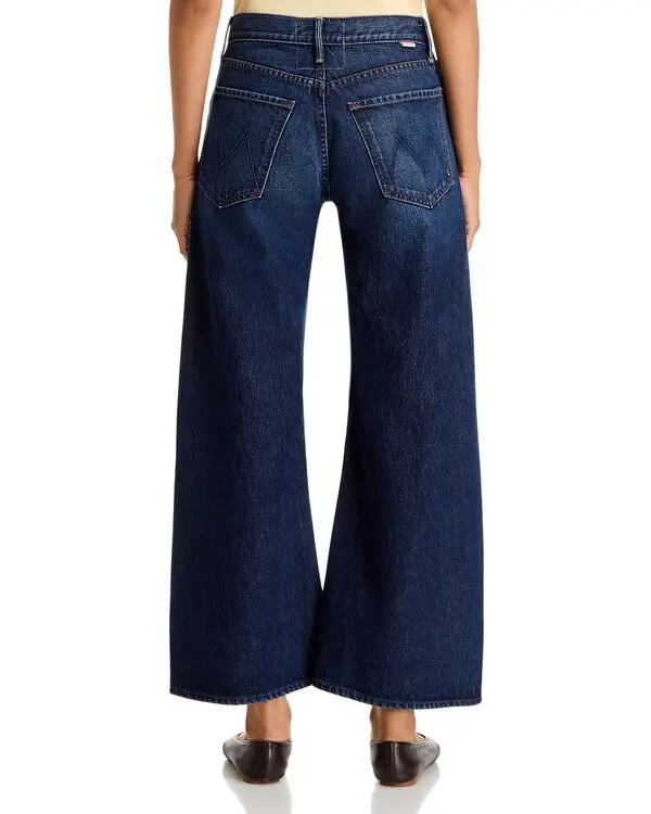 MOTHER Lil Lemon Twist High Rise Wide Leg Jeans