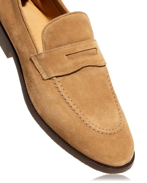 Peter Millar Suede Penny Loafers