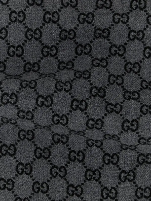 Gucci Gg Jacquard Scarf