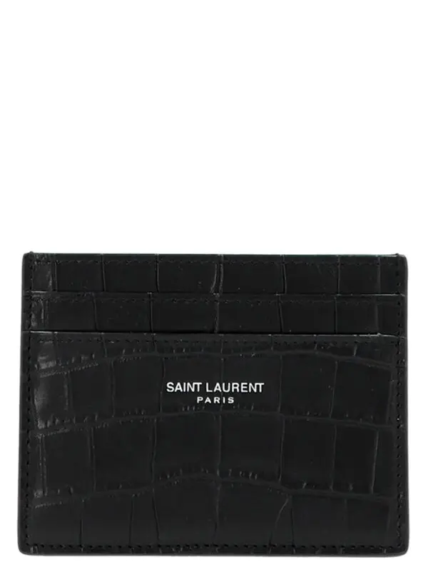 Saint Laurent Logo Card Holder