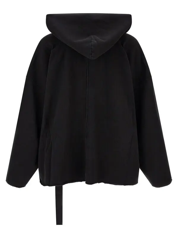 Rick Owens Ls Kaftan Hip' Hoodie