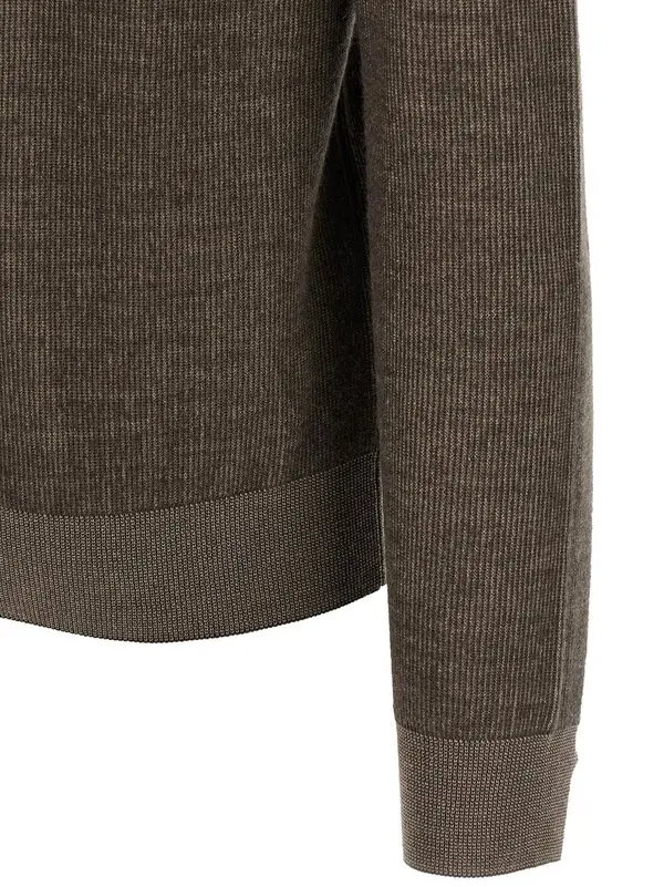 Brioni Vanisé Weave Sweater