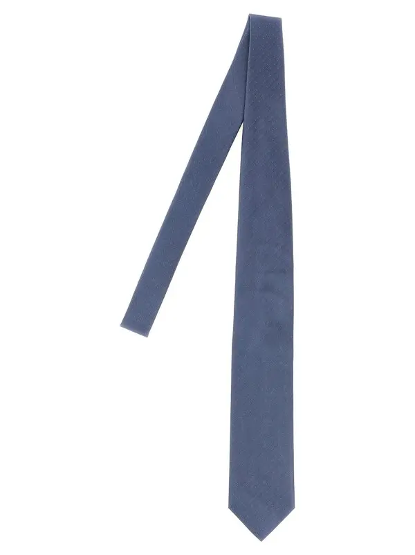 Brioni Silk Tie - Blue