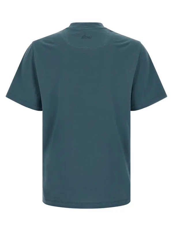 Brioni Logo Embroidery T-shirt