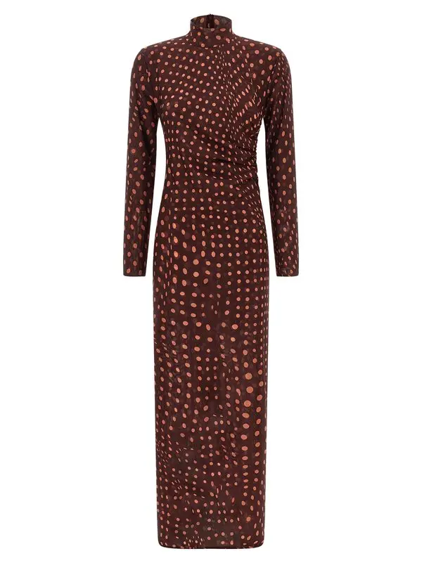 Stella McCartney Polka Dot Mesh Dress