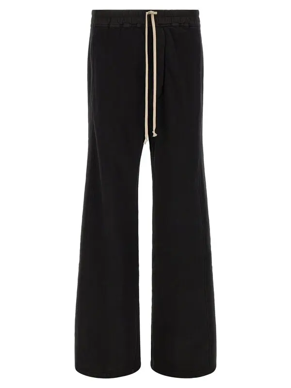 Rick Owens Wide Pusher' Pants - Black