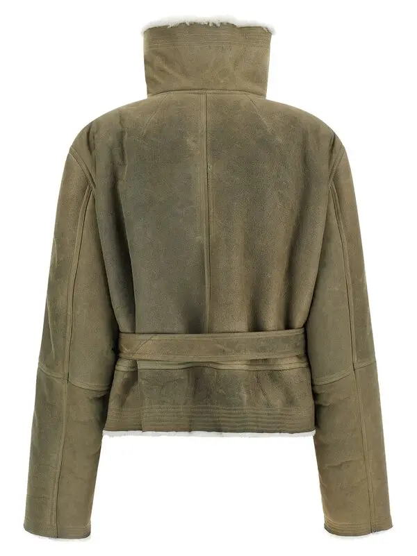 Rick Owens Cropped Flight' Jacket